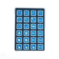 China PH1501 Rotary Drilling Control Panel with 24 Buttons and 16 Analog Inputs for Machinery CAN Bus Systems for sale