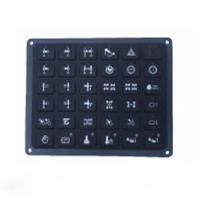 China JC-SP6X6-A Off-Road Crane Switch Panel with 2-Channel CANBus and IP67 Protection Rating for sale