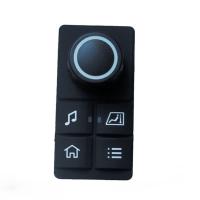 China JC-SP2x2-T Excavator Switch Button Panel with 4 Silicone Buttons and CAN Bus Controller Module for sale