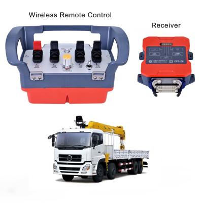 China Truck Crane Wireless Remote Control System with 100m Range and IP65 Rating for Non-Road Machinery for sale