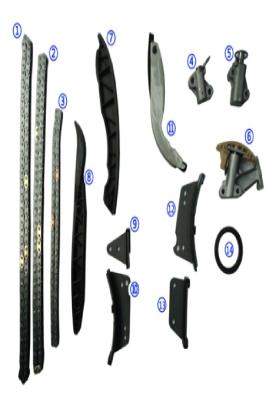 China HYUNDAI/KIA Modern Solanto/2.5T 2008 Diesel Overhaul Package Full Seal Kit for sale