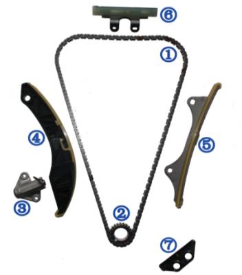 China HYUNDAI/KIA I10/I20/1.2L 08-15 G4LA Overhaul Package Complete Repair Set for sale