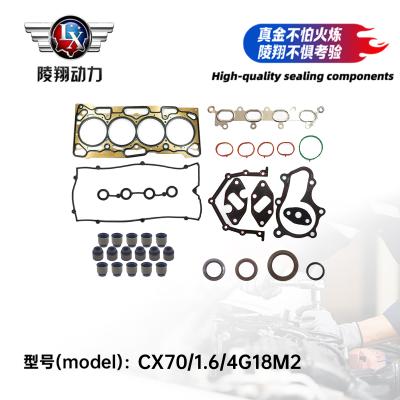 China CX70/1.6/4G18 M2 overhaul Cylinder Head Gasket Set Replacement Gasket Set for sale