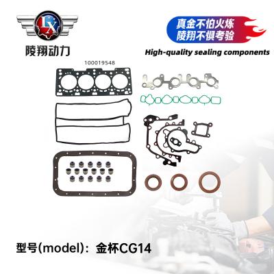 China Shineray Xinyuan CG14 DLCG14/SWCG14 Cylinder Head Gasket Set Engine Seal Kit for sale