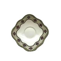 China Petal 6 Inch Melamine Salad Plate Durable For Indoor And Outdoor Use for sale