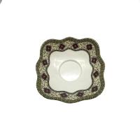 China Petal Melamine Chicken Plates Durable Melamine Outdoor Dinnerware Tasteless for sale