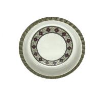 China Eco Friendly Unbreakable Melamine Dinner Plates Durable Melamine Soup Plate for sale