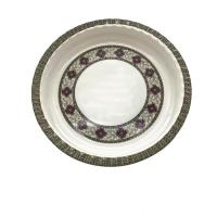 China Giveaways Round Melamine Dinner Plates Dinnerware Clean Unbreakable for sale