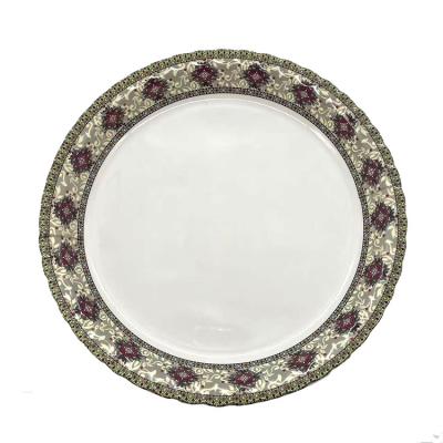 China Home Durable Unbreakable Melamine Dinnerware Eco Friendly Soup Plates for sale