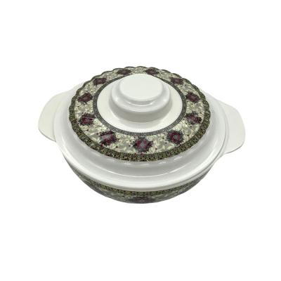 China ODM Restaurant Noodle Bowl Imitation Porcelain Melamine Noodle Bowl FDA for sale