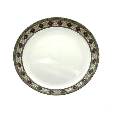 China Eco Friendly Melamine Salad Plate Material Durable And Unbreakable for sale