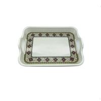 China Non Toxic Food Melamine Serving Tray Dinnerware Safety 11 Inch for sale