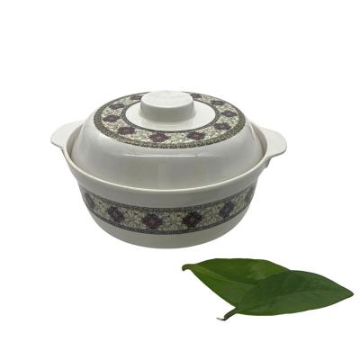 China OEM Ramen Bowl Lid Safety Melamine Camping Bowls Non Toxic With Ear for sale