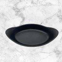 China Oval Melamine Salad Plate Smooth Melamine Restaurant Dinnerware Matte for sale