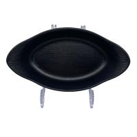 China Oval Melamine Salad Plate Smooth Melamine Restaurant Dinnerware Matte for sale