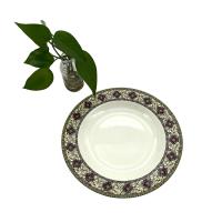 China Round 7 Inch Melamine Salad Plate Dinnerware Tasteless For Hotels for sale