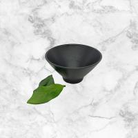 China Ramen Melamine Soup Bowl Non Toxic Melamine Noodle Bowl Matte Black for sale
