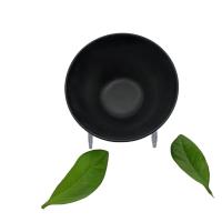China Camping Melamine Round Bowl / Black Bowl 5'' Tasteless Durable for sale