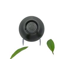 China Camping Melamine Round Bowl / Black Bowl 5'' Tasteless Durable for sale