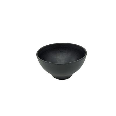 China Durable Round Melamine Soup Bowl 6 Inch Japanese And Korean Style for sale