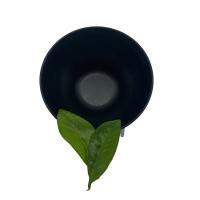 China Restaurant Hotel Round Melamine Soup Bowl Dinnerware Matte Black 6.5'' for sale