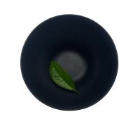 China 7'' Round Restaurant Melamine Soup Bowl Dinnerware Matte Black for sale