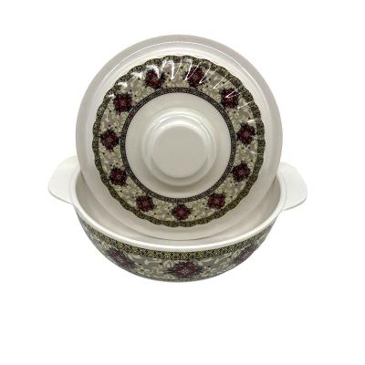 China Ripple Small Large Melamine Bowls 7.5 Inch Durable For Housewares for sale
