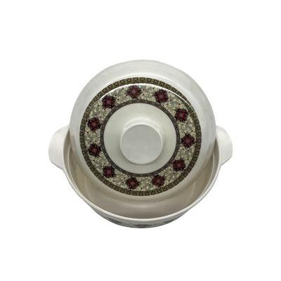 China Home Personalised Melamine Bowl Lid Tasteless ​8.5'' With Ear for sale