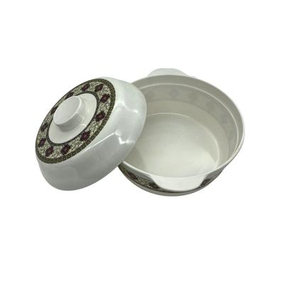China Imitation Porcelain Melamine Ramen Bowl Lid with Heat Resistance for sale