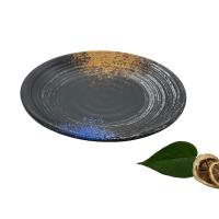 China Black Personalized Camping Melamine Dinnerware Japanese And Korean Style for sale
