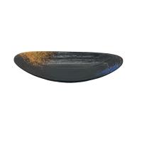 China Restaurant Hot Pot Melamine Salad Plate Sets With Galaxy Pattern for sale