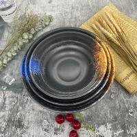 China Durable Elegant Matt Melamine Soup Bowl Round Non Toxic Food Grade for sale