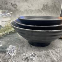 China Durable Elegant Matt Melamine Soup Bowl Round Non Toxic Food Grade for sale