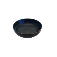 China Japanese Restaurant Udon Melamine Black Bowl Unbreakable Galaxy Pattern for sale