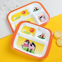 China Melamine Childrens Dinner Set With Plates Bowls And Cups Eco Friendly Food Grade for sale