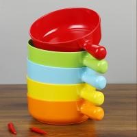 China Healthy Colorful Melamine Dinner Plates with/without Pattern for Wholesale Non-toxic for sale