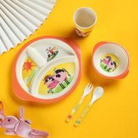 China Non Toxic Durable 100% Melamine or Bamboo Fibre Tableware Sets Dishwasher Safe for sale