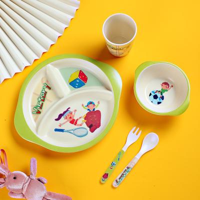 China Non Toxic Durable 100% Melamine or Bamboo Fibre Tableware Sets Dishwasher Safe for sale