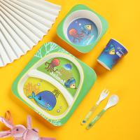 China Kids Melmaine Dinnerware Set BPA Free Plastic Dishwasher Non Toxic for sale