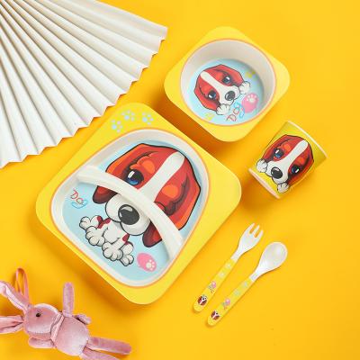 China Kids Melmaine Dinnerware Set BPA Free Plastic Dishwasher Non Toxic for sale