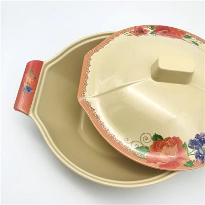 China High Durable Melamine Bowl with Lid Dishwasher Safe for sale