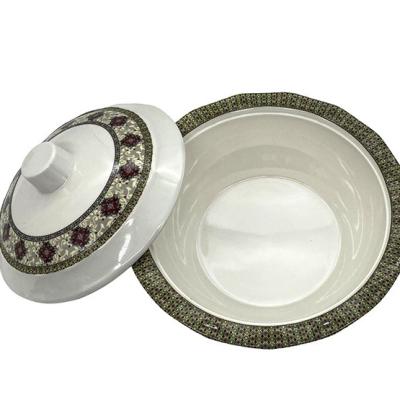 China High Durable Melamine Bowl Set with Lids Customized Logo Acceptable for sale