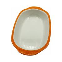 China Factory Wholesale A5-A8 Food Grade Casserole Reusable Melamine With Ears Small Bowl Oval for sale