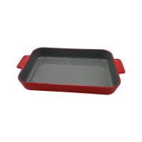 China Wholesale Red Rectangle Melamine Casserole Home Kitchen Use Melamine Bakeware Sets for sale