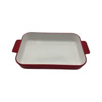 China Square Lobster Plate Serving Tray Dinner Party Large Capacity Bowl With Two Ears Melamine Soup Pot for sale