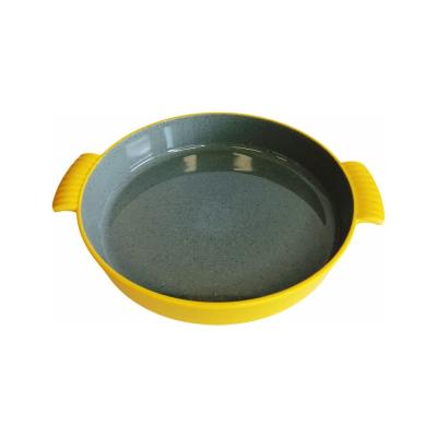 China Factory Wholesale A5-A8 Food Grade 10.6 Inch Casserole Reusable Melamine With Ears Casserole Dishes for sale