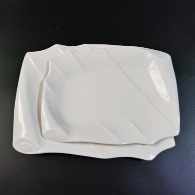 China Stackable Dinnerware Plates with Melamine Construction for sale