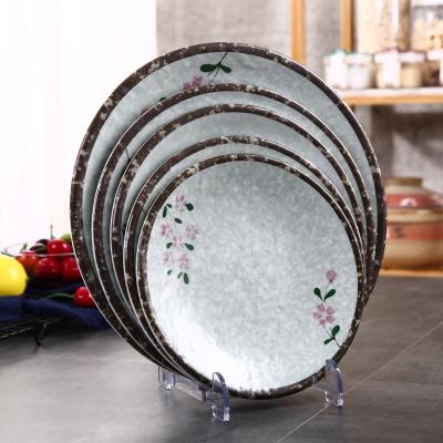 China Contemporary Melamine Dinner Plates - Perfect for BBQ Functions for sale
