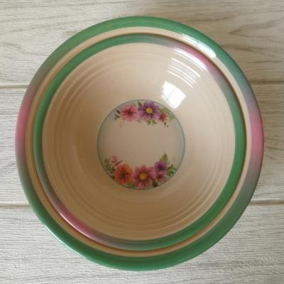 China Stain and Fade Resistant Melamine Salad Plate - Durable Construction for sale