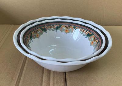 China Microwave Safe Melamine Salad Plate Easy to Clean High Heat Resistance for sale